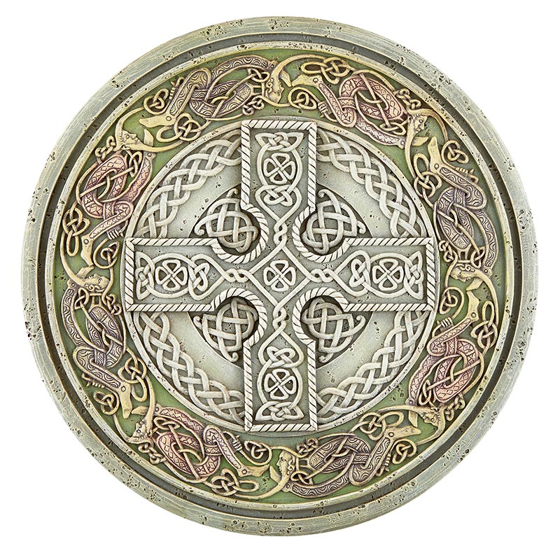 11" Celtic Cross Stepping Stone — Agapao Store