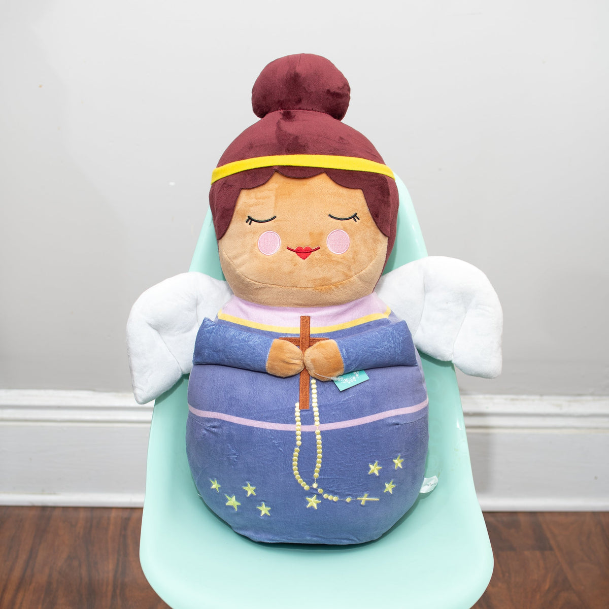 Jumbo Purple Guardian Angel Plush Doll — Agapao Store