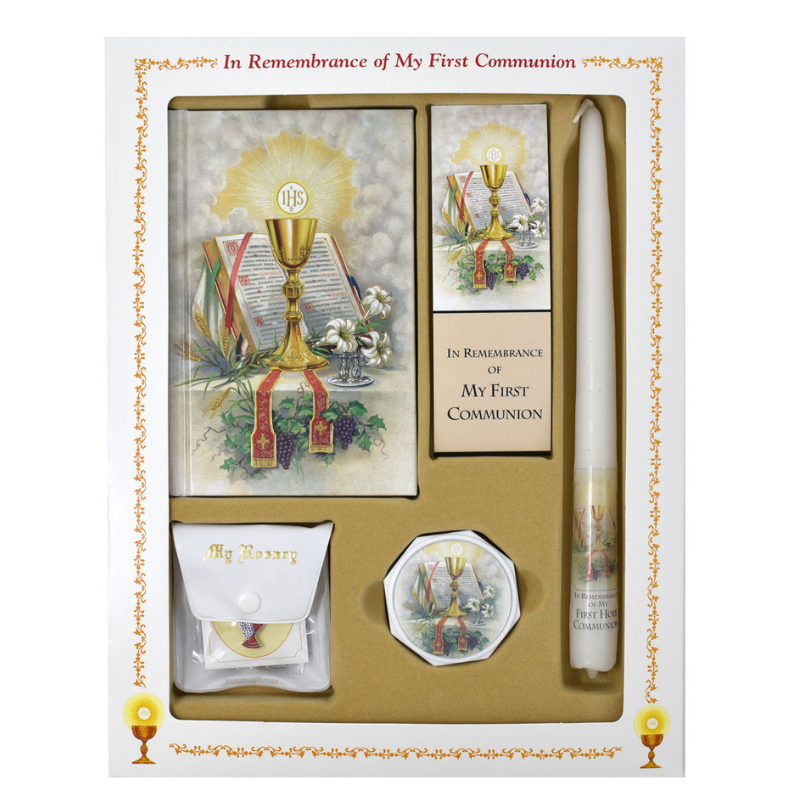 First Mass Book (Pray Always Edition) Deluxe Set - White — Agapao Store