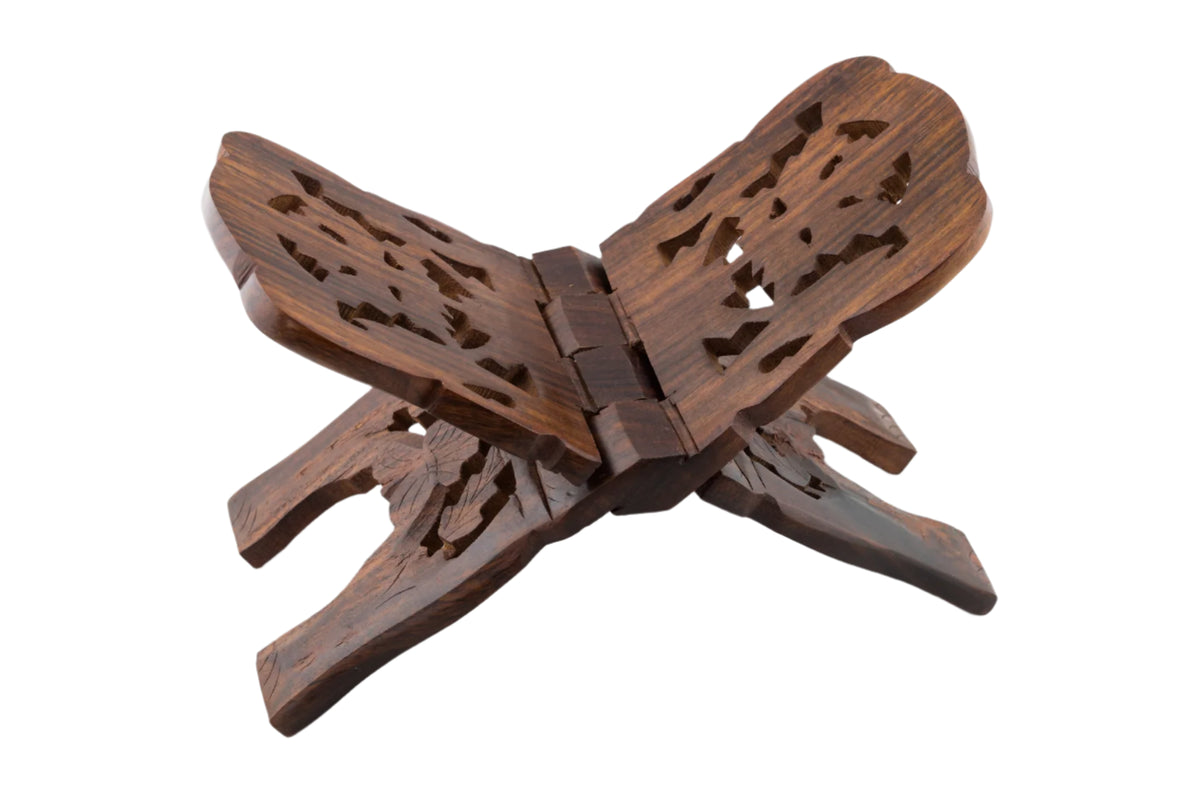 HBS – Large Hand-Carved Wooden Bible Stand — Agapao Store