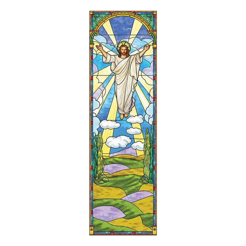 Risen Christ Banner - Stained Glass Series — Agapao Store