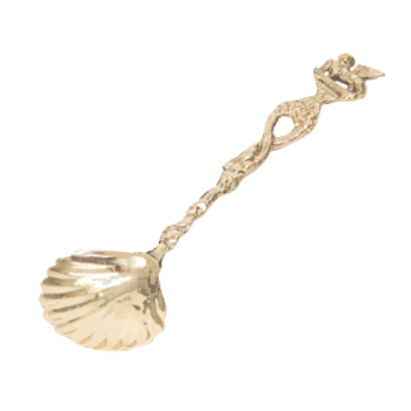Solid Brass Spoon for Censer and Boat — Agapao Store