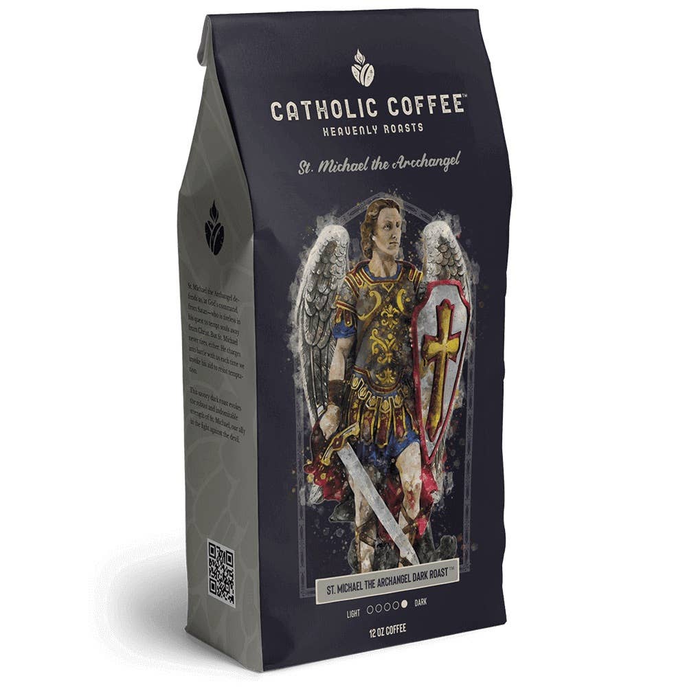 St. Michael Dark Roast Coffee – Bold Brew Blend — Agapao Store