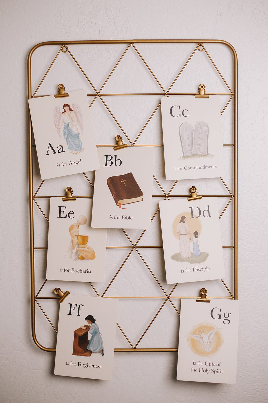Catholic ABC Cards for Kids — Agapao Store