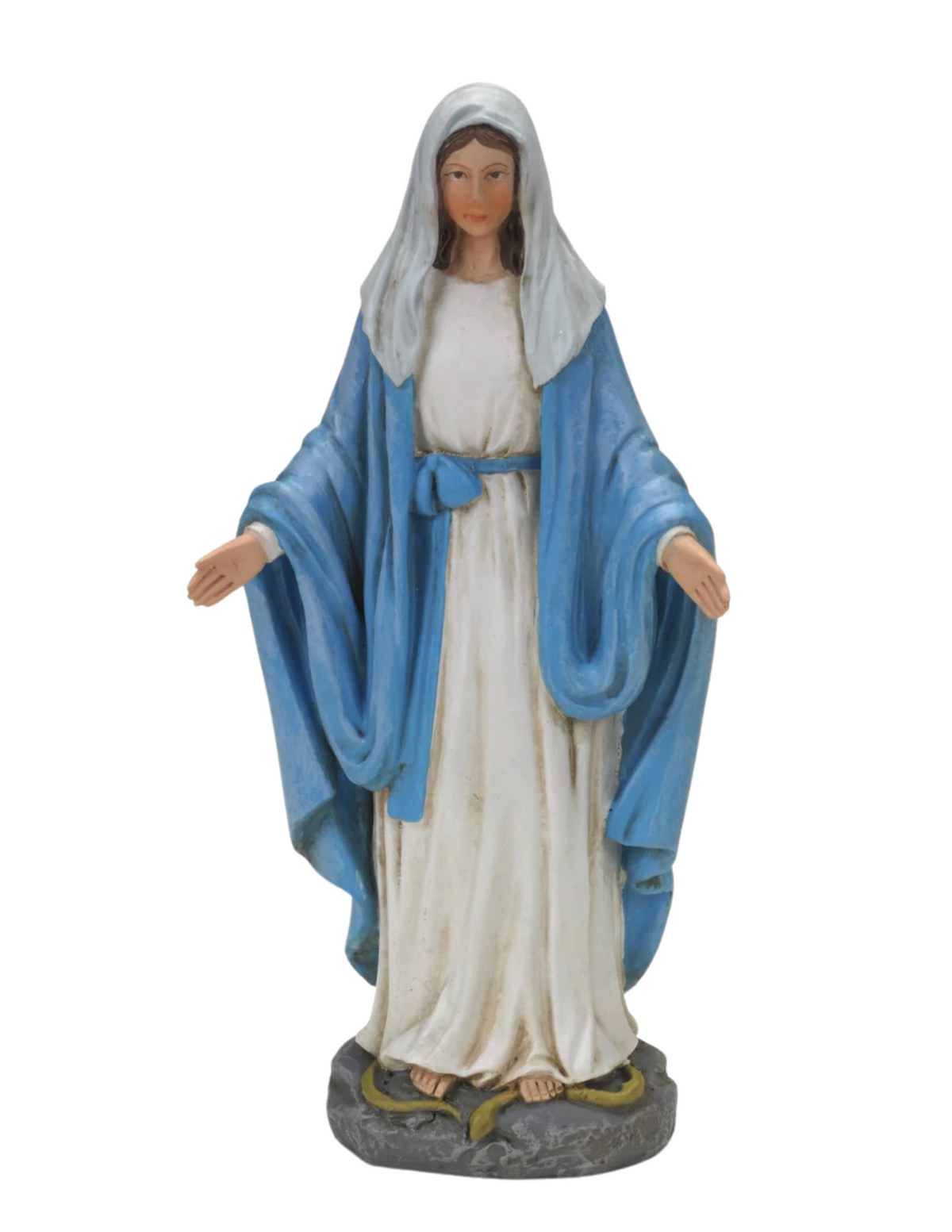 4" Our Lady of Grace Resin Statue — Agapao Store