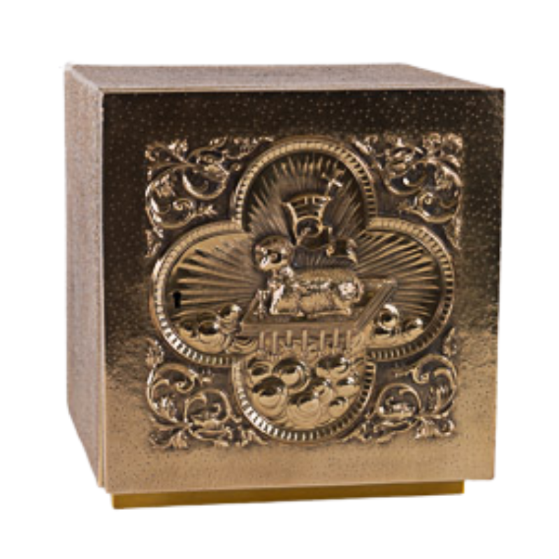 Solid Brass Lamb of God Tabernacle — Agapao Store