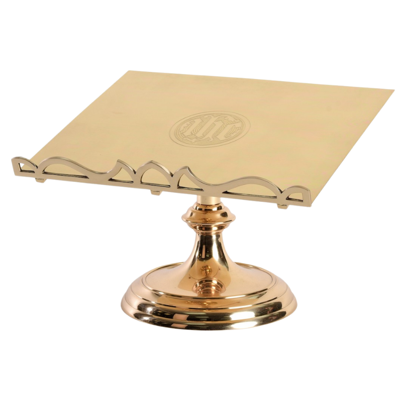 Solid Brass IHS Missal Sacramentary Stand – Agapao Store