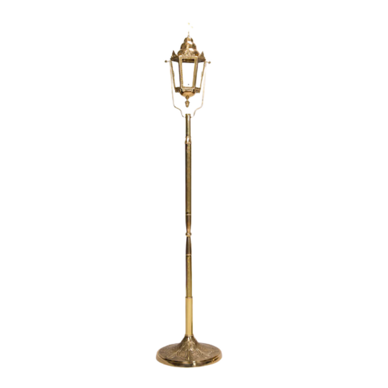 Traditional Processional Torch with Stationary Base — Agapao Store
